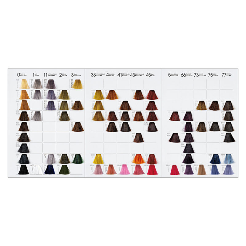 Professional Hair Color Swatch Book | Huaren International Co., Ltd.